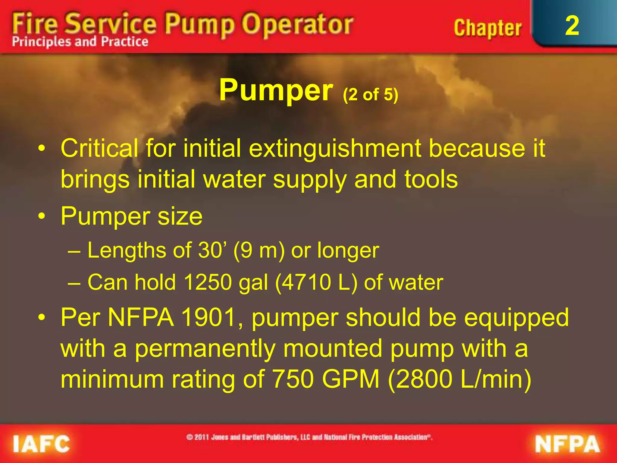 Iafc fire service pump operator principles & practice 1 ed ch 02 types ...