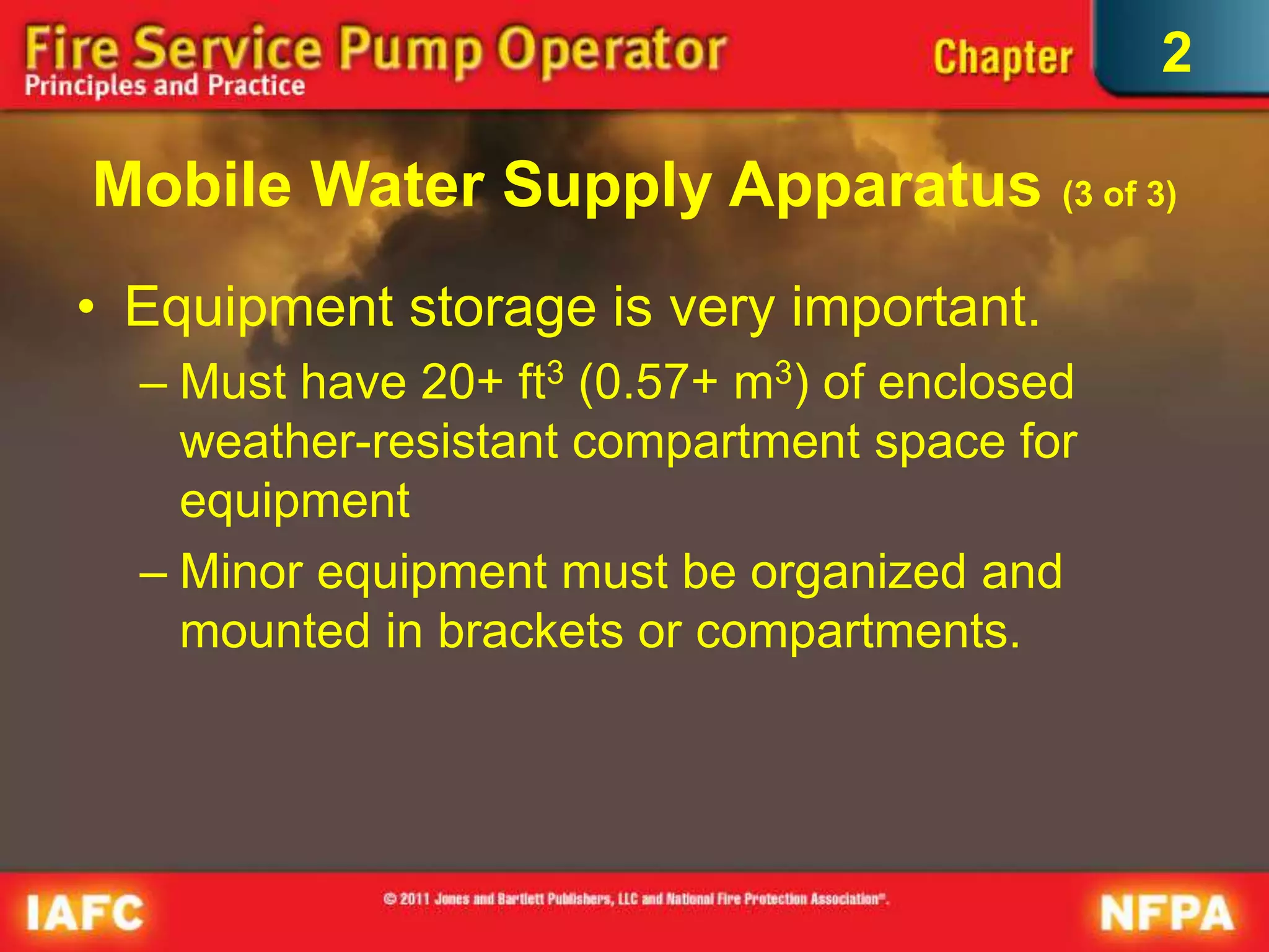 Iafc fire service pump operator principles & practice 1 ed ch 02 types ...