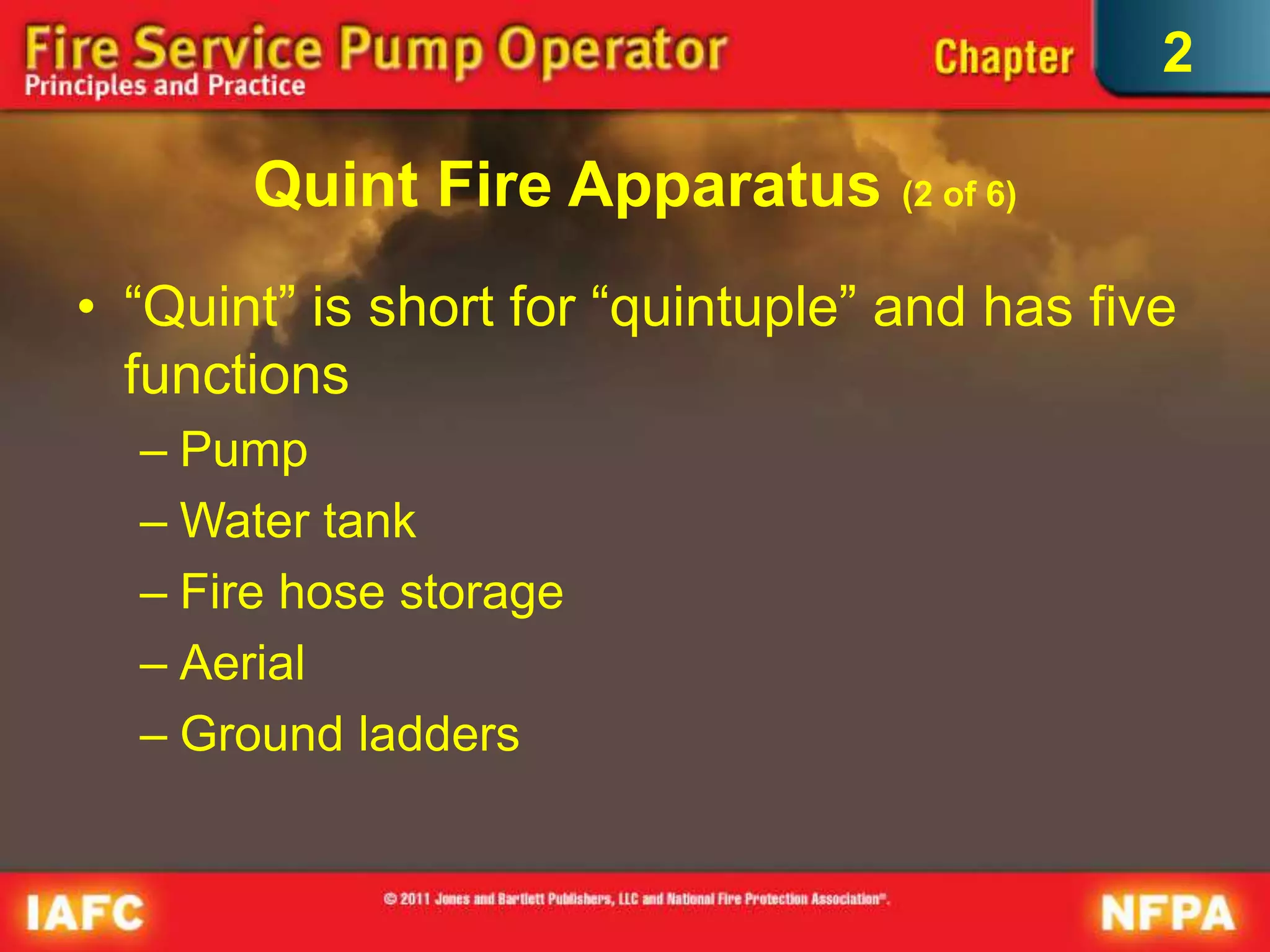 Iafc fire service pump operator principles & practice 1 ed ch 02 types ...