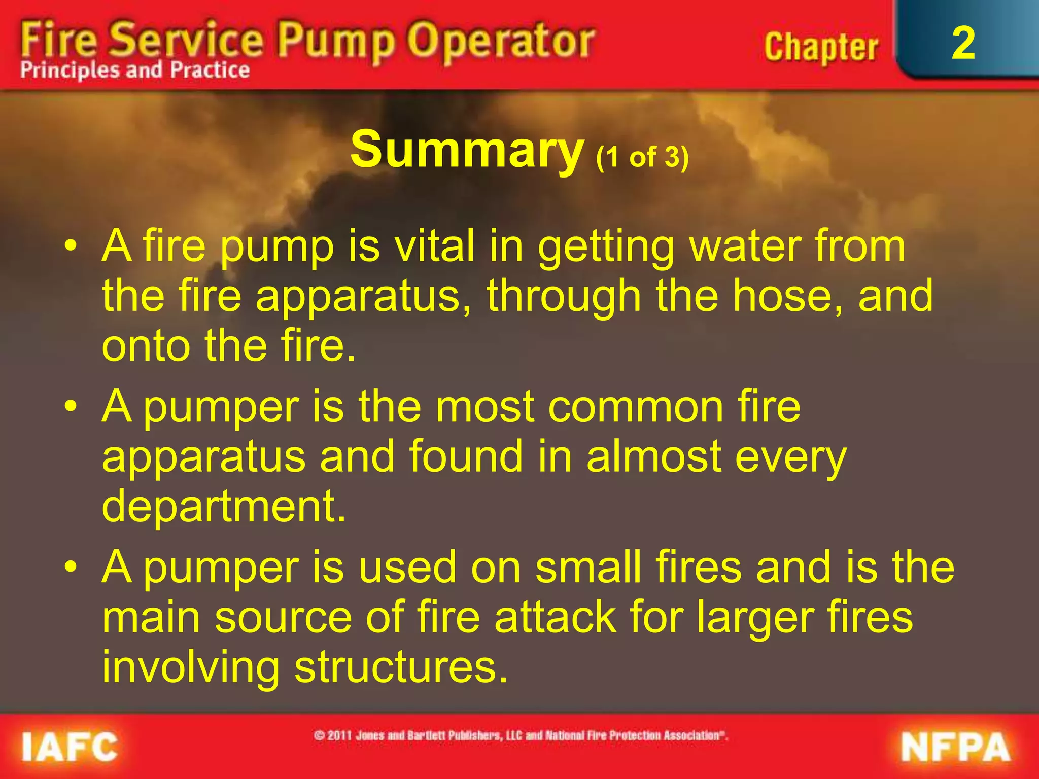 Iafc fire service pump operator principles & practice 1 ed ch 02 types ...