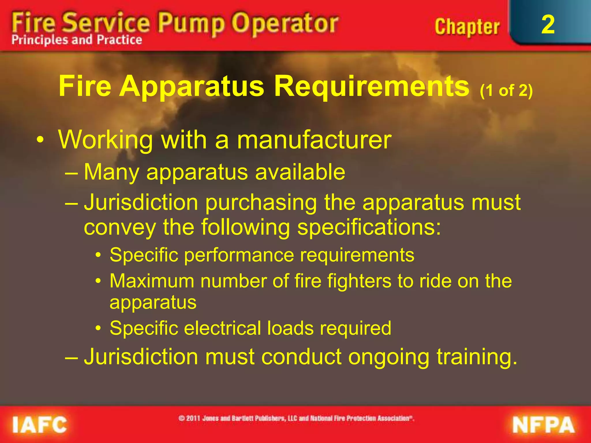 Iafc fire service pump operator principles & practice 1 ed ch 02 types ...