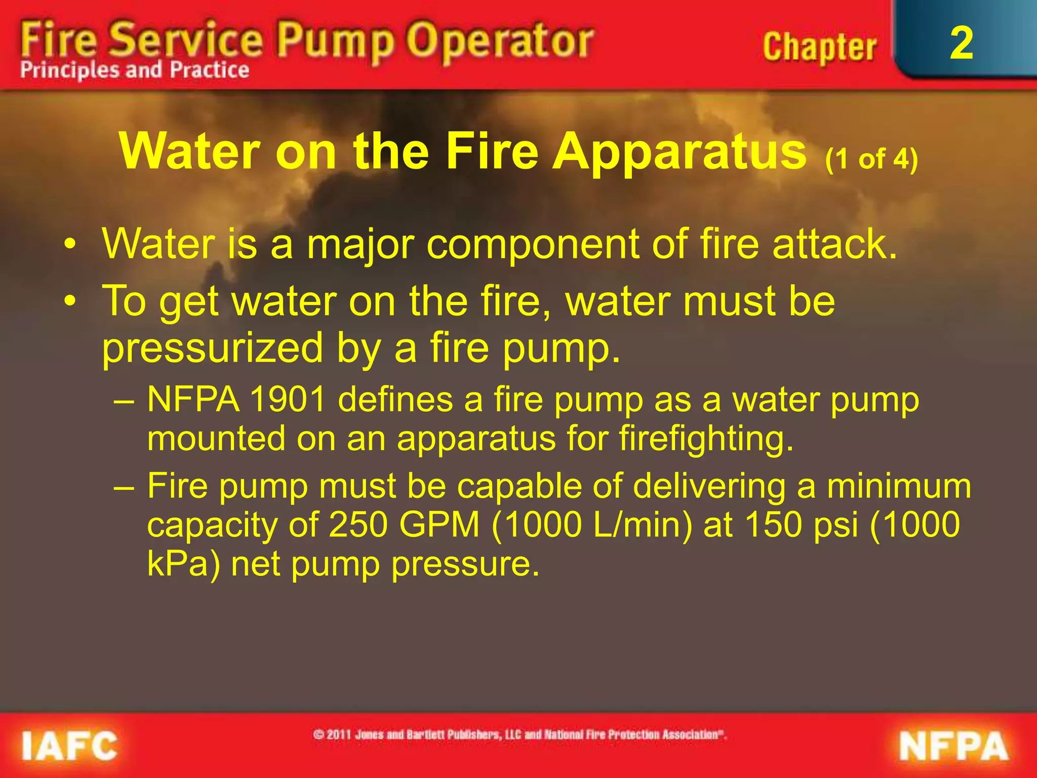 Iafc fire service pump operator principles & practice 1 ed ch 02 types ...