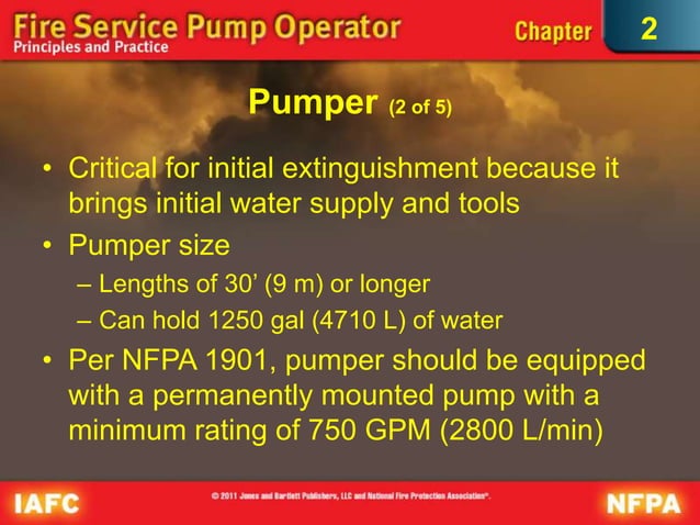 Iafc fire service pump operator principles & practice 1 ed ch 02 types ...