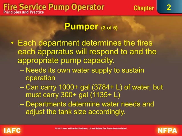 Iafc fire service pump operator principles & practice 1 ed ch 02 types ...
