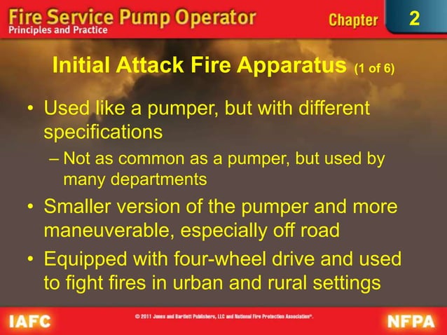Iafc fire service pump operator principles & practice 1 ed ch 02 types ...