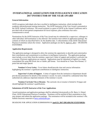 Iafie instructor of_the_year_award_2017 (final) (2) | PDF