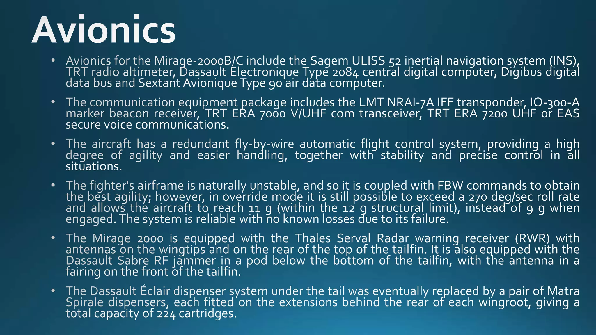Iaf's mirage 2000 | PPTX