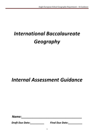 IA Guidance Booklet | DOCX