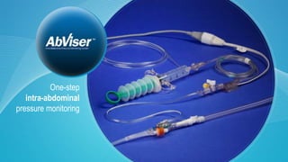 Intra-abdominal Hypertension - Abdominal Compartment Syndrome part 1 | PPTX