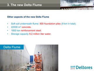 IAHR 2015 - The new Delta Flume for large-scale physical model testing ...