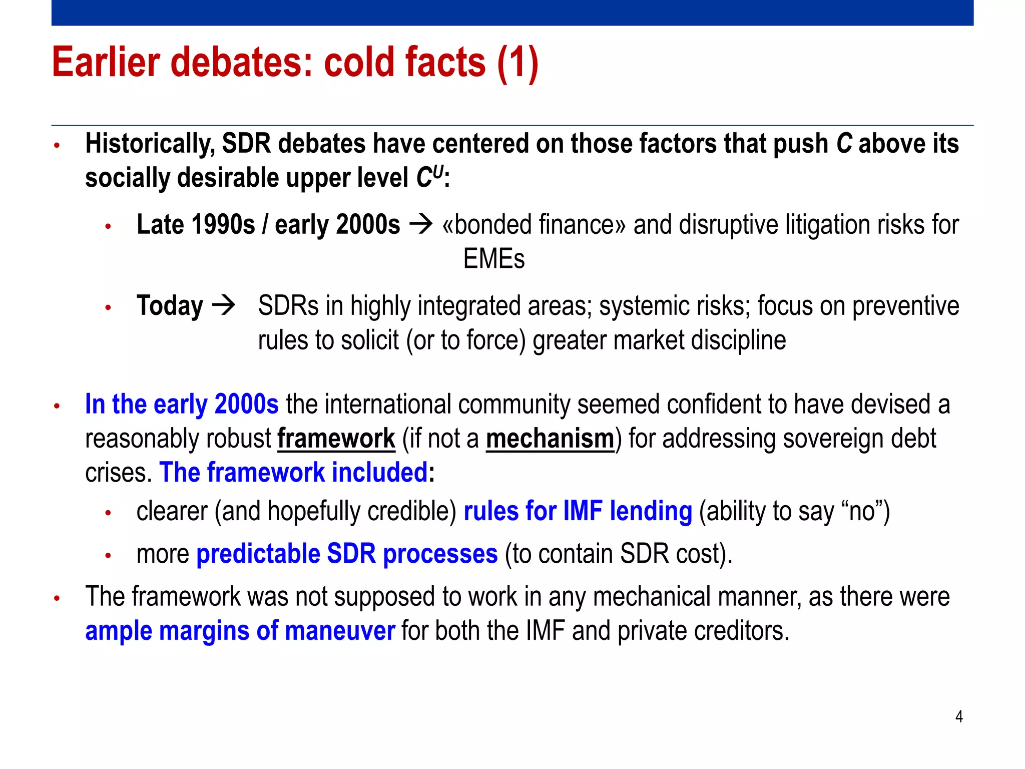 Can a European SDRM be effective? | PPT