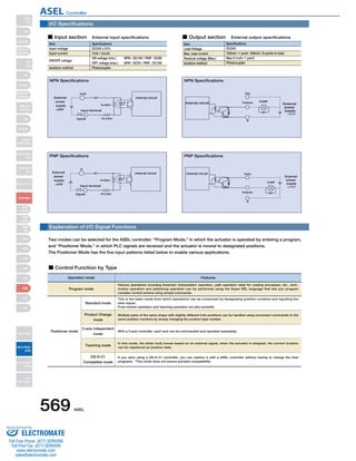 Iai asel controller_specsheet | PDF