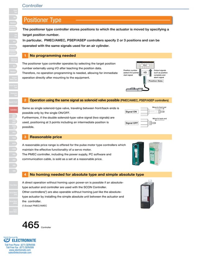 Iai controller overview_specsheet | PDF
