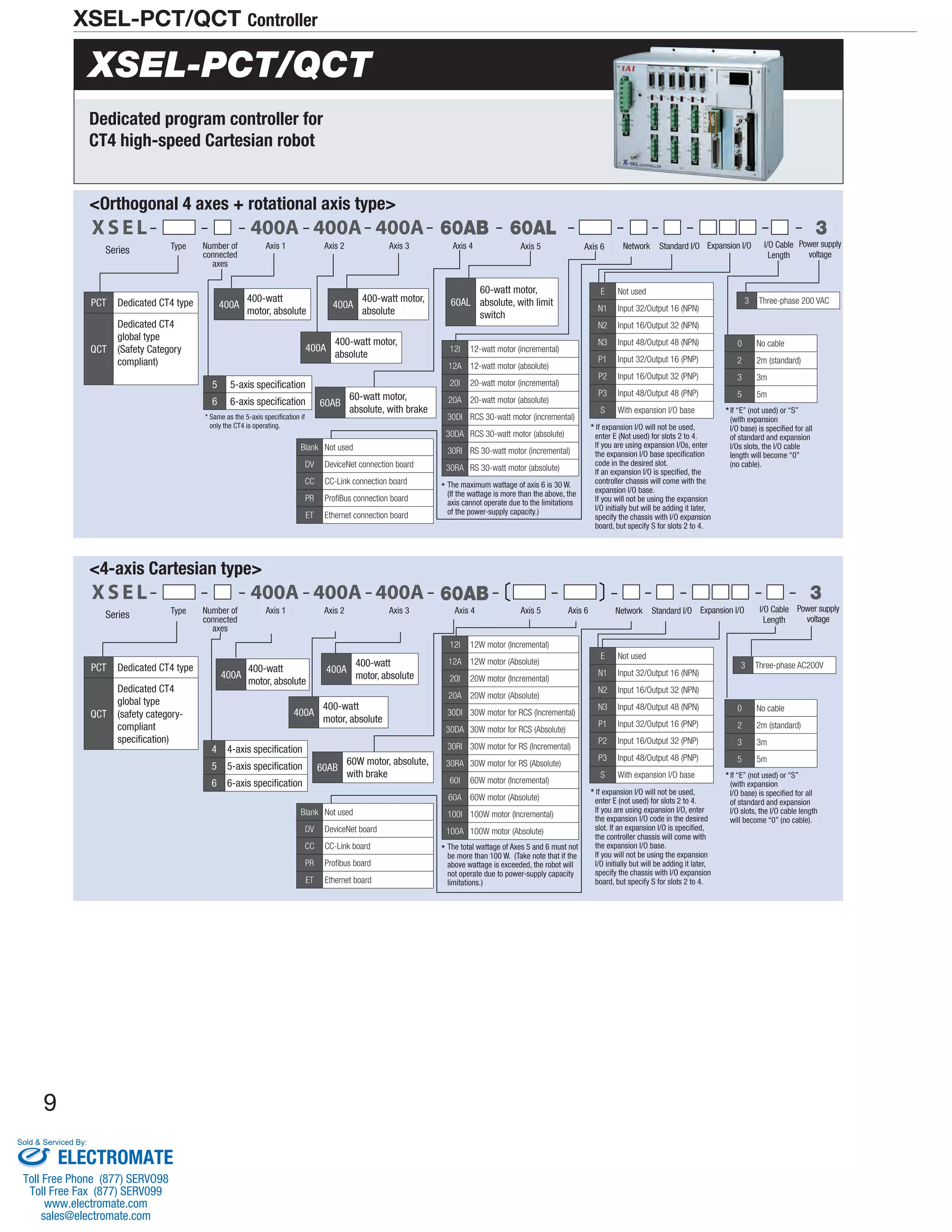 Iai ct4 cartesian_specsheet | PDF