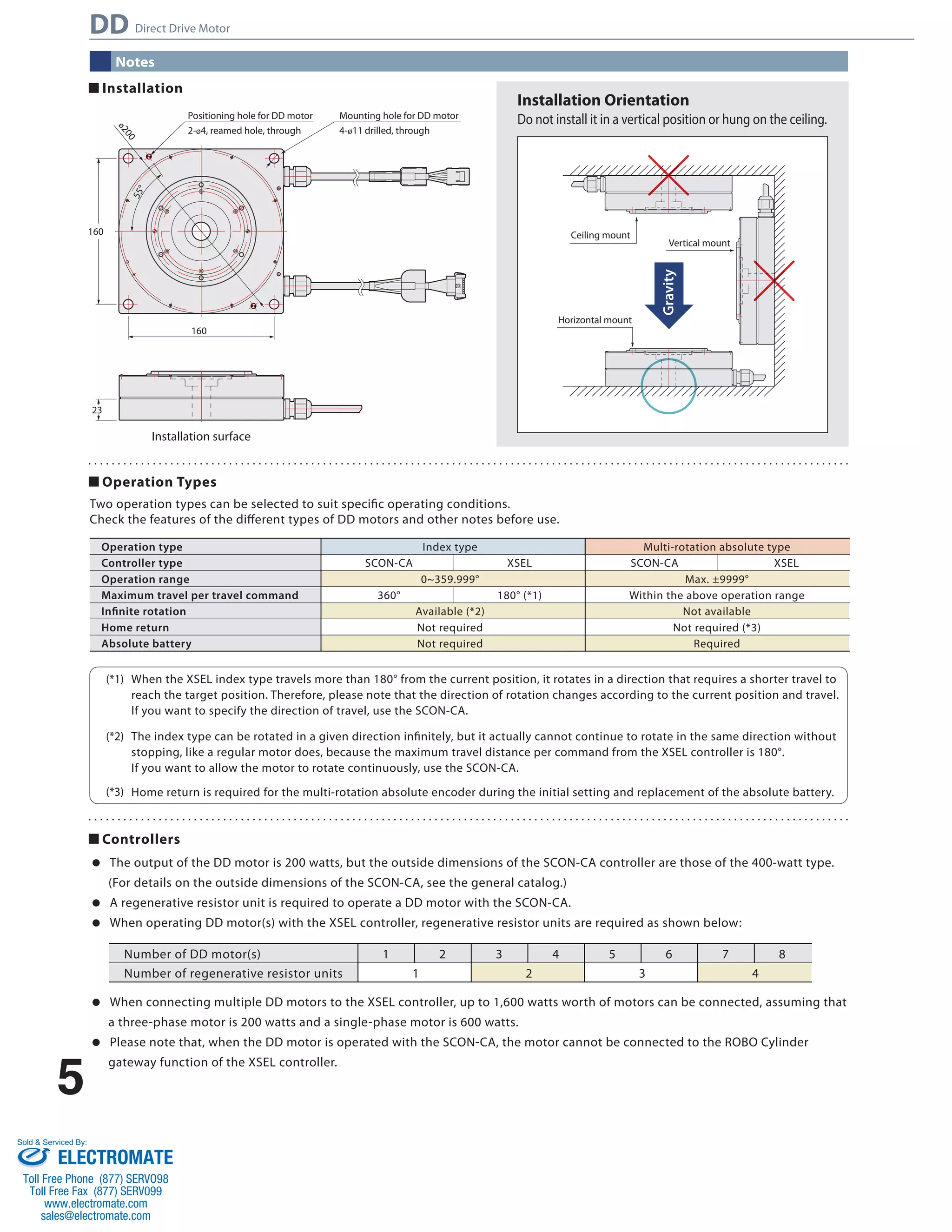 Iai direct drive_motor_specsheet | PDF
