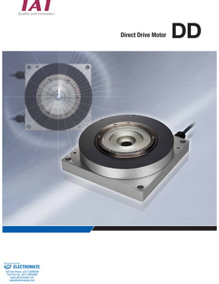 Iai direct drive_motor_specsheet | PDF