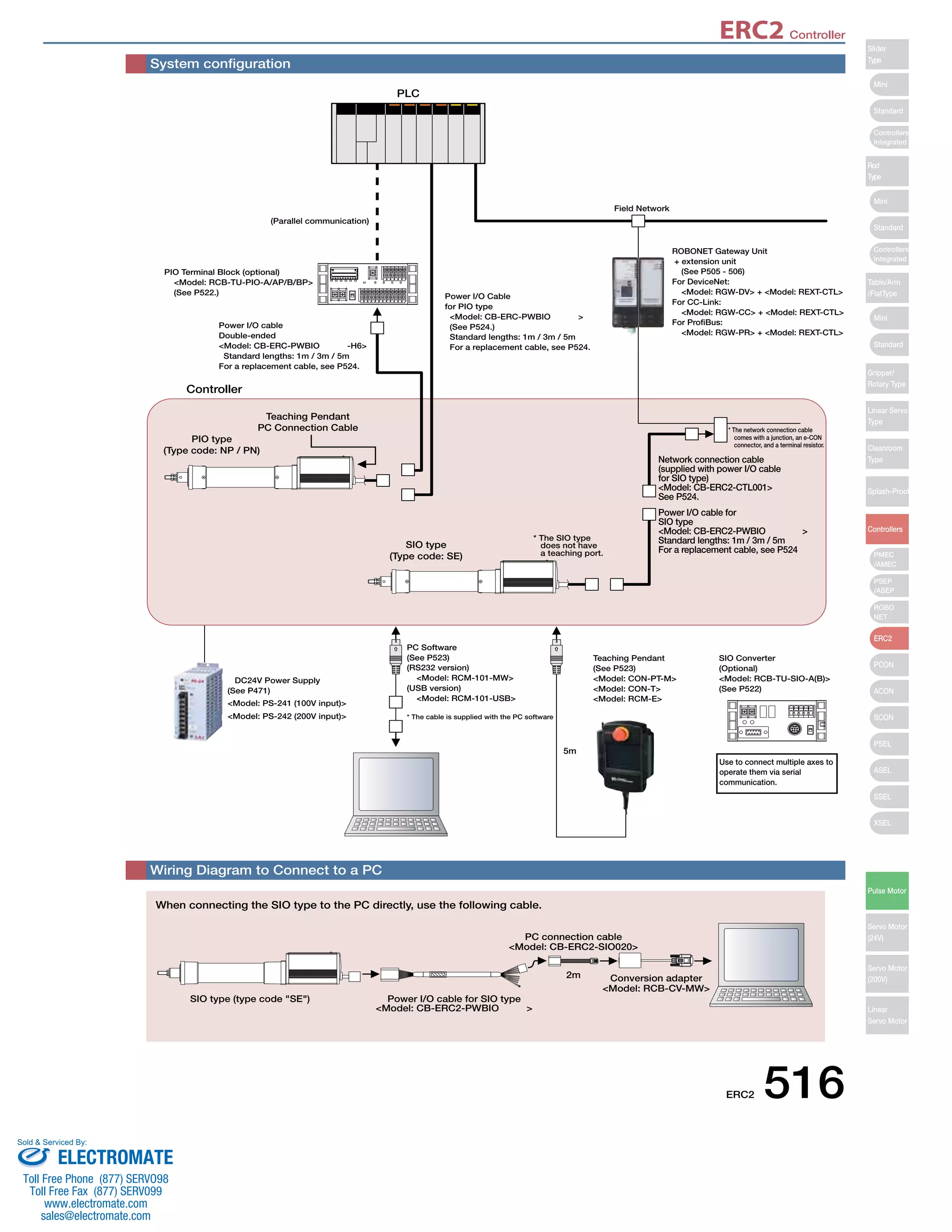 Iai erc2 controller_specsheet | PDF