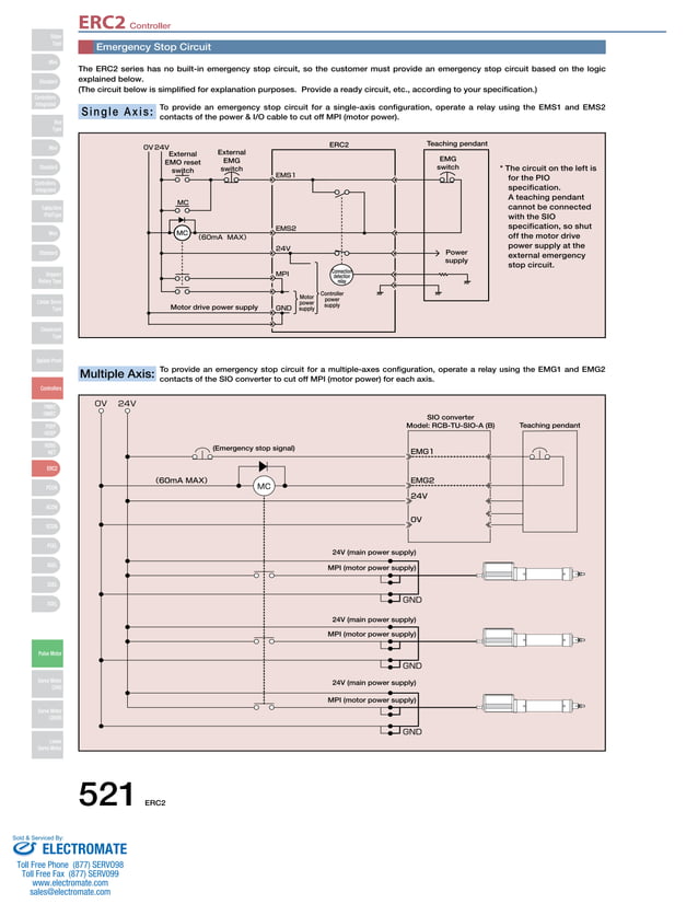 Iai erc2 controller_specsheet | PDF