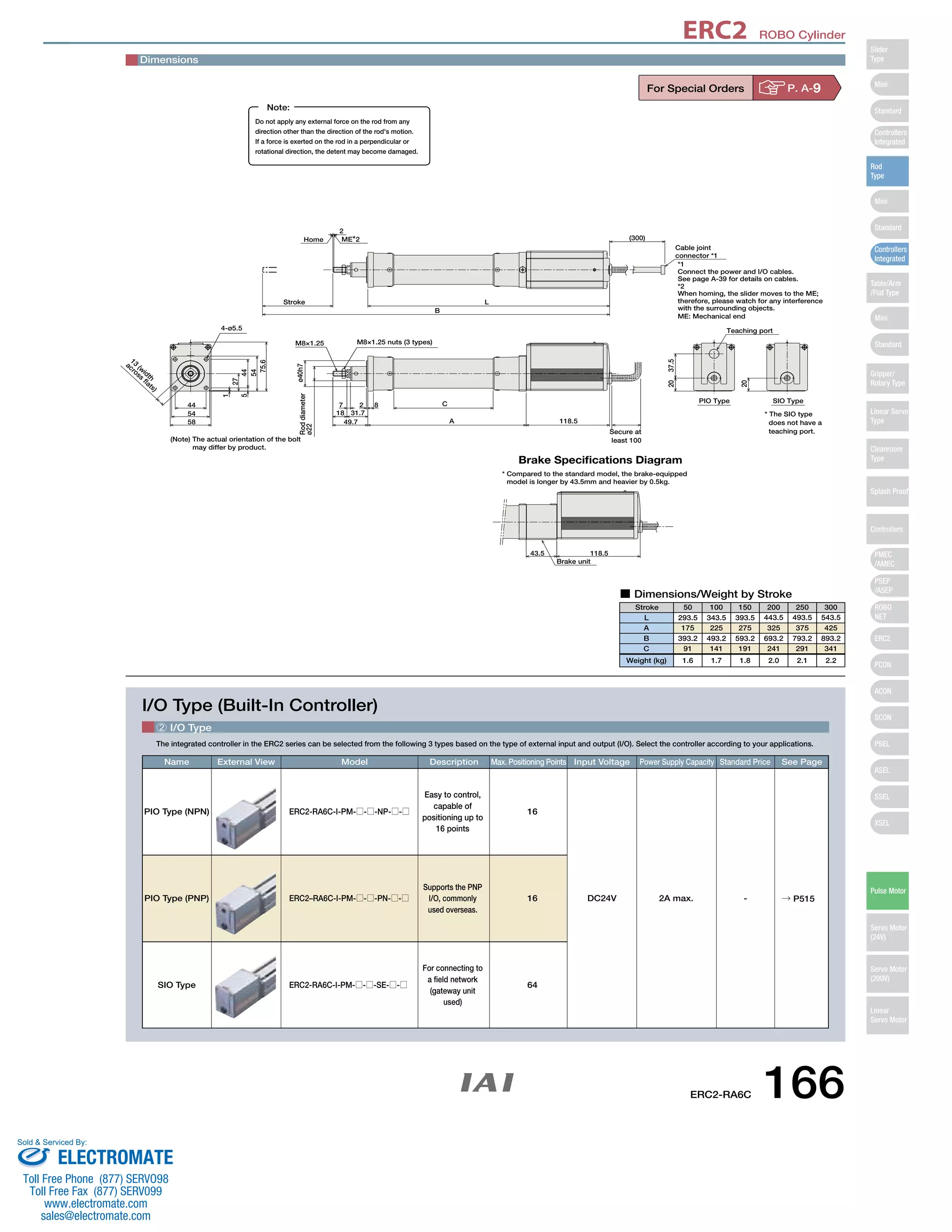 Iai erc2 ra6_c_specsheet | PDF