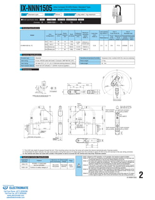Iai ix scara_120_150_specsheet | PDF