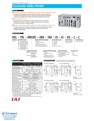 Iai ix scara_120_150_specsheet | PDF