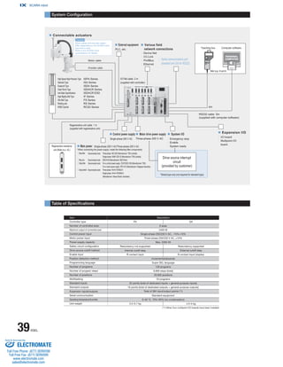 Iai ix scara_catalog | PDF