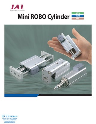 Iai mini robo_cylinder_2_catalog | PDF