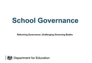 Reforming Governance: Challenging Governing Bodies | PPT | Professional ...