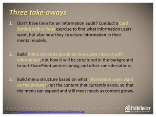 Information Audit and Card Sorting Exercise in One | PPTX