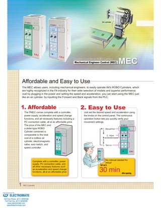 Iai pmec amec_controller_catalog | PDF