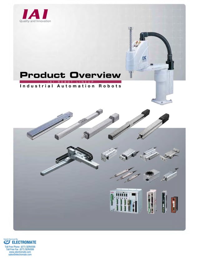 Iai product overview_brochure | PDF
