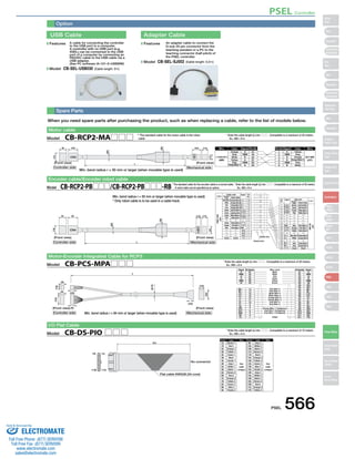 Iai psel controller_specsheet | PDF