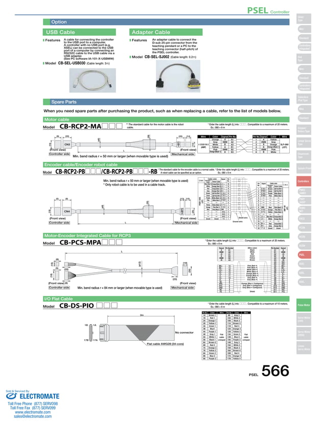 Iai psel controller_specsheet | PDF