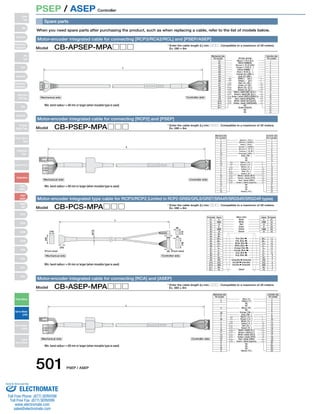 Iai psep asep_controller_specsheet | PDF