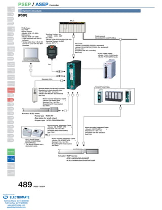 Iai psep asep_controller_specsheet | PDF