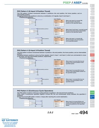Iai psep asep_controller_specsheet | PDF