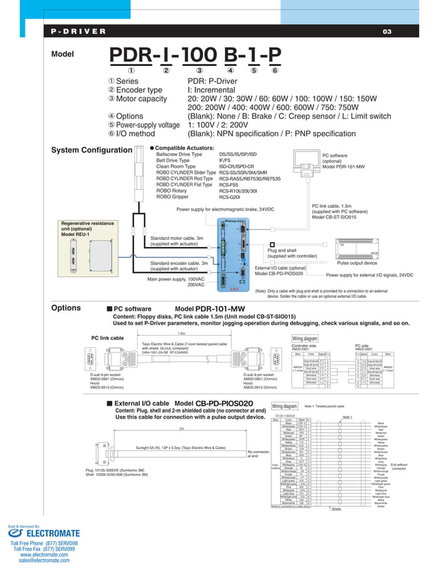 Iai pulse driver_specsheet | PDF