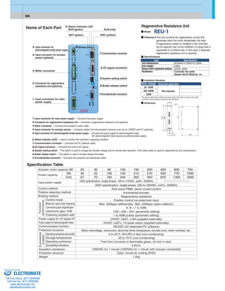 Iai pulse driver_specsheet | PDF