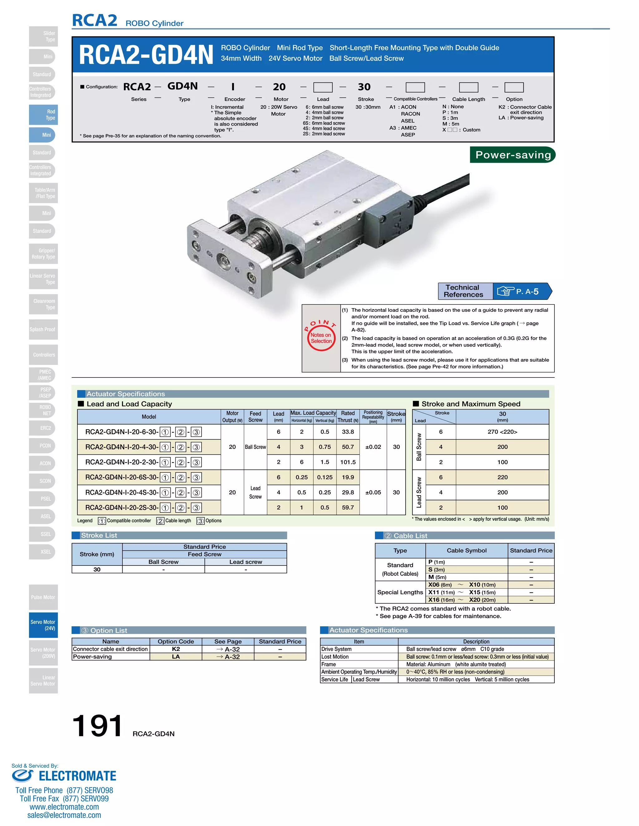 Iai rca2 gd4_n_specsheet | PDF