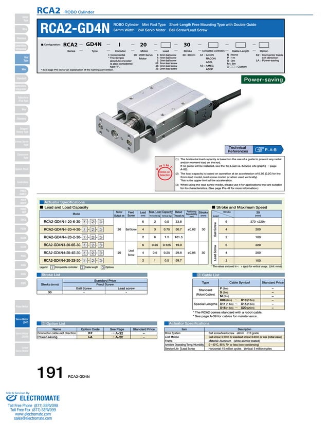 Iai rca2 gd4_n_specsheet | PDF