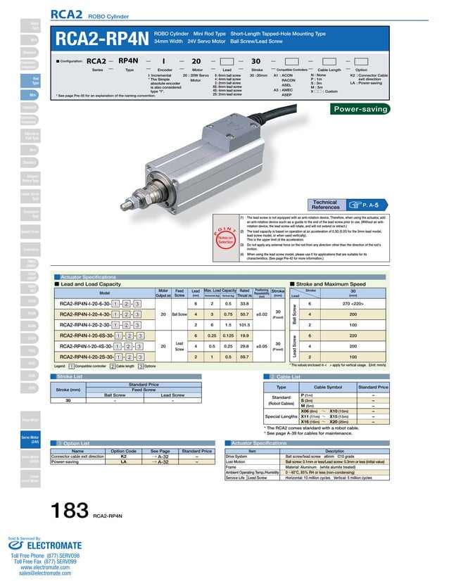Iai rca2 rp4_n_specsheet | PDF