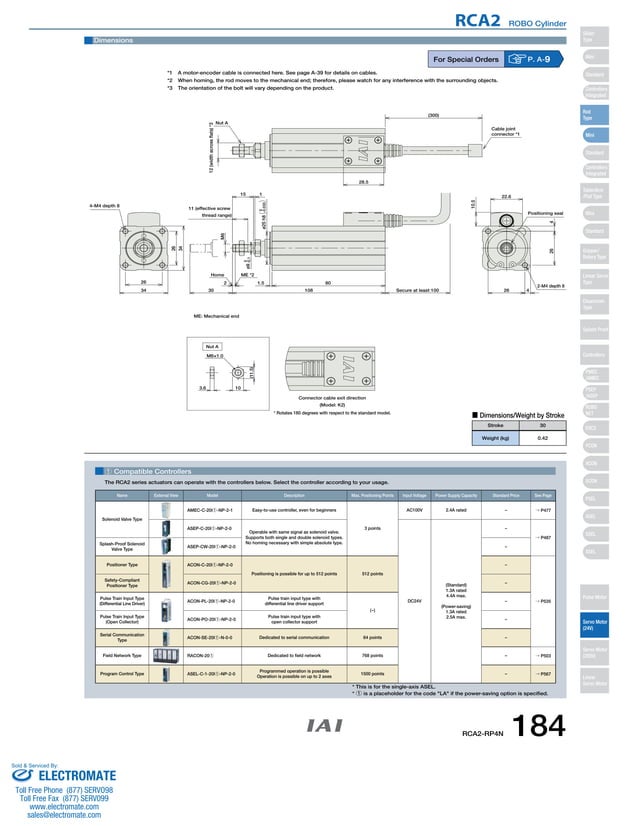 Iai rca2 rp4_n_specsheet | PDF