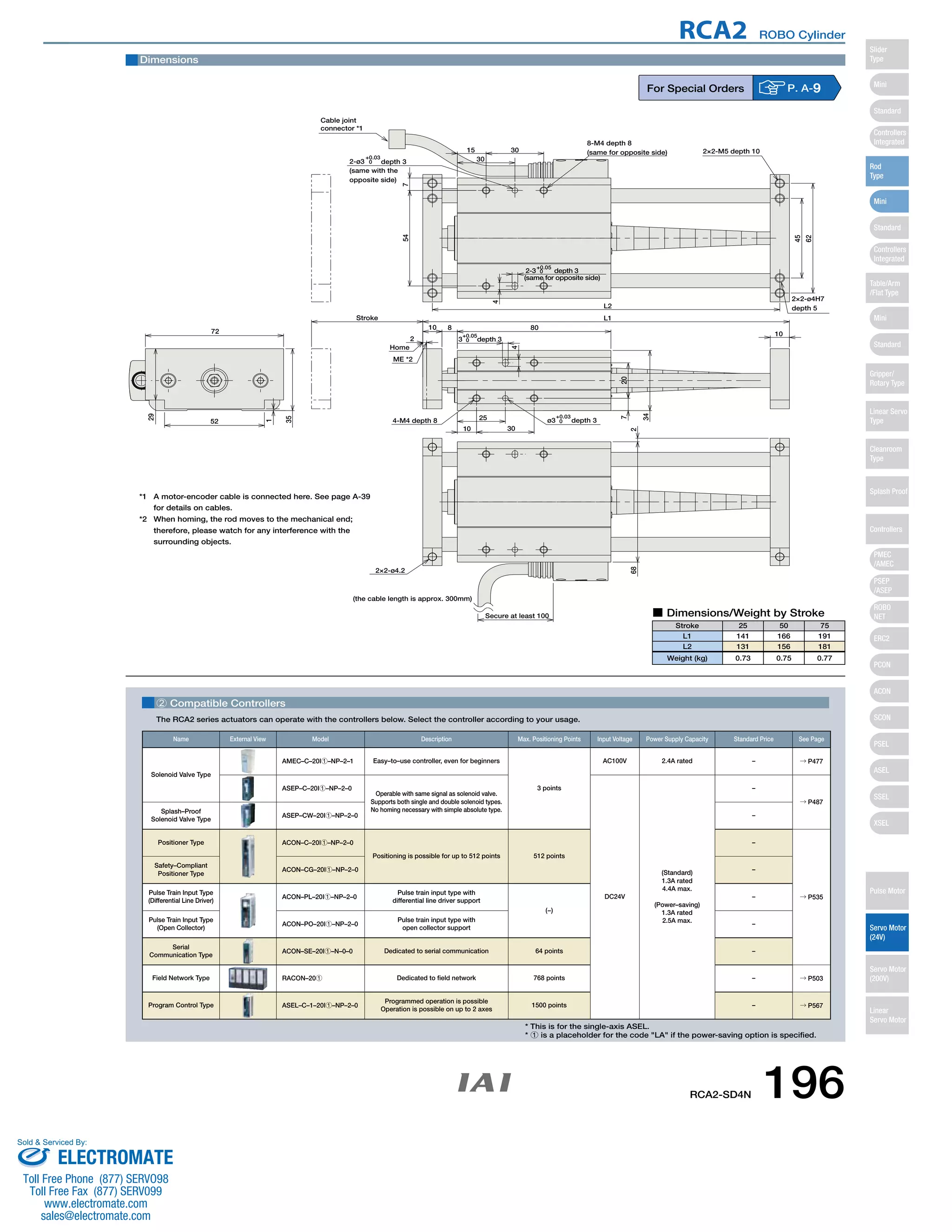 Iai rca2 sd4_n_specsheet | PDF