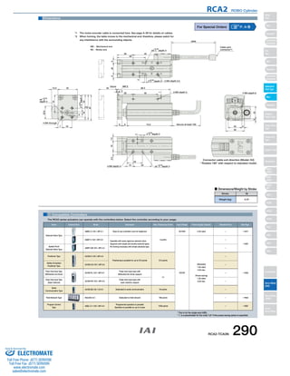 Iai rca2 tca3_n_specsheet | PDF | Computer Peripherals | Computing