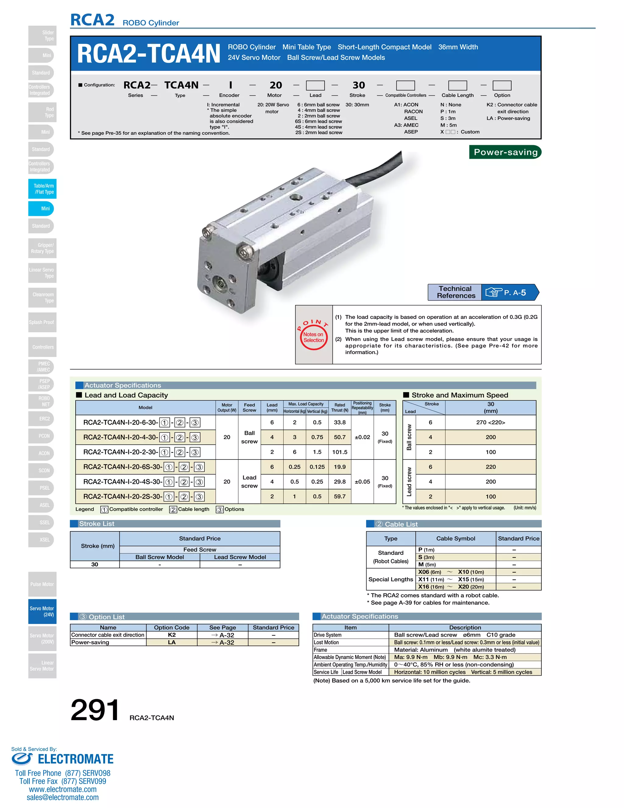 Iai rca2 tca4_n_specsheet | PDF | Radio Control | Hobbies & Interests