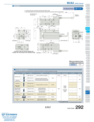 Iai rca2 tca4_n_specsheet | PDF | Radio Control | Hobbies & Interests