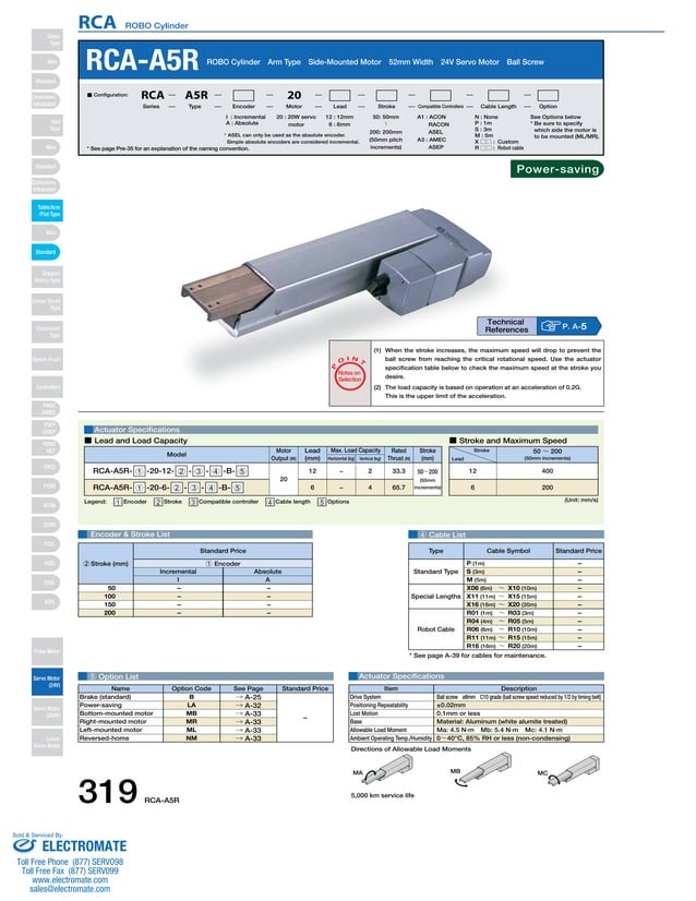 Iai rca a5_r_specsheet | PDF