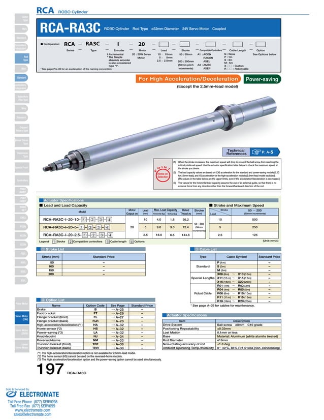 Iai rca ra3_c_specsheet | PDF