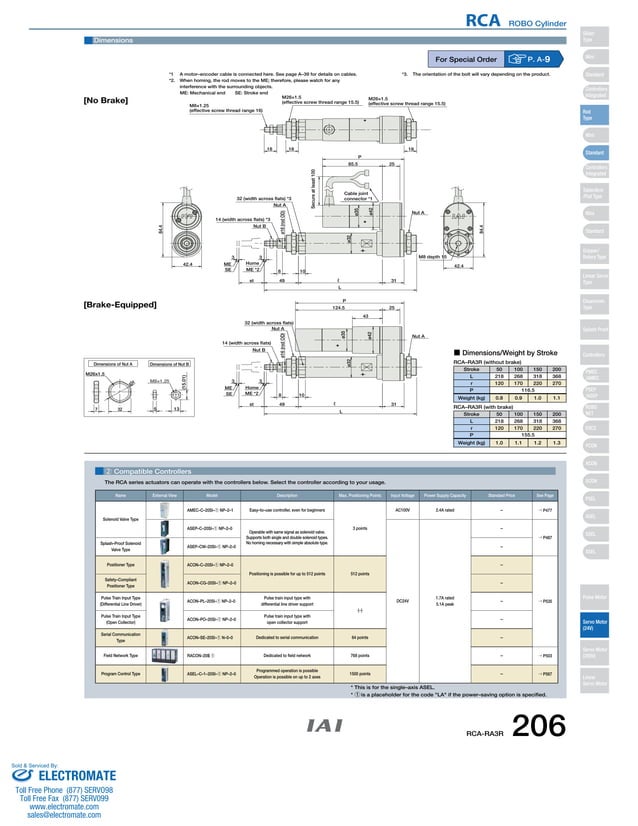 Iai rca ra3_r_specsheet | PDF