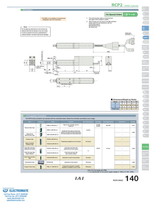 Iai rcp2 ra2_c_specsheet | PDF